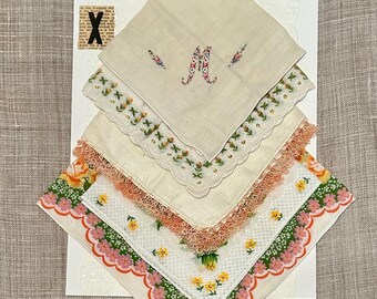 Vintage Handkerchiefs - Etsy