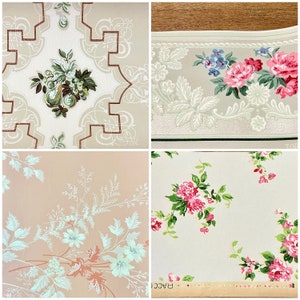 Antique Wallpaper Paper Pack 20 Pieces - Etsy