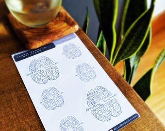 Brain Dump Sticker - Etsy