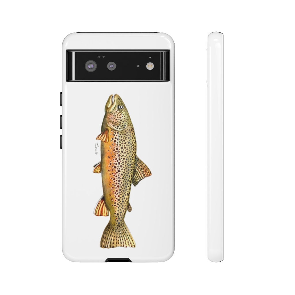 Brown Trout Tough Cases Fish iPhone Cases, Fish Samsung Cases, Fish ...