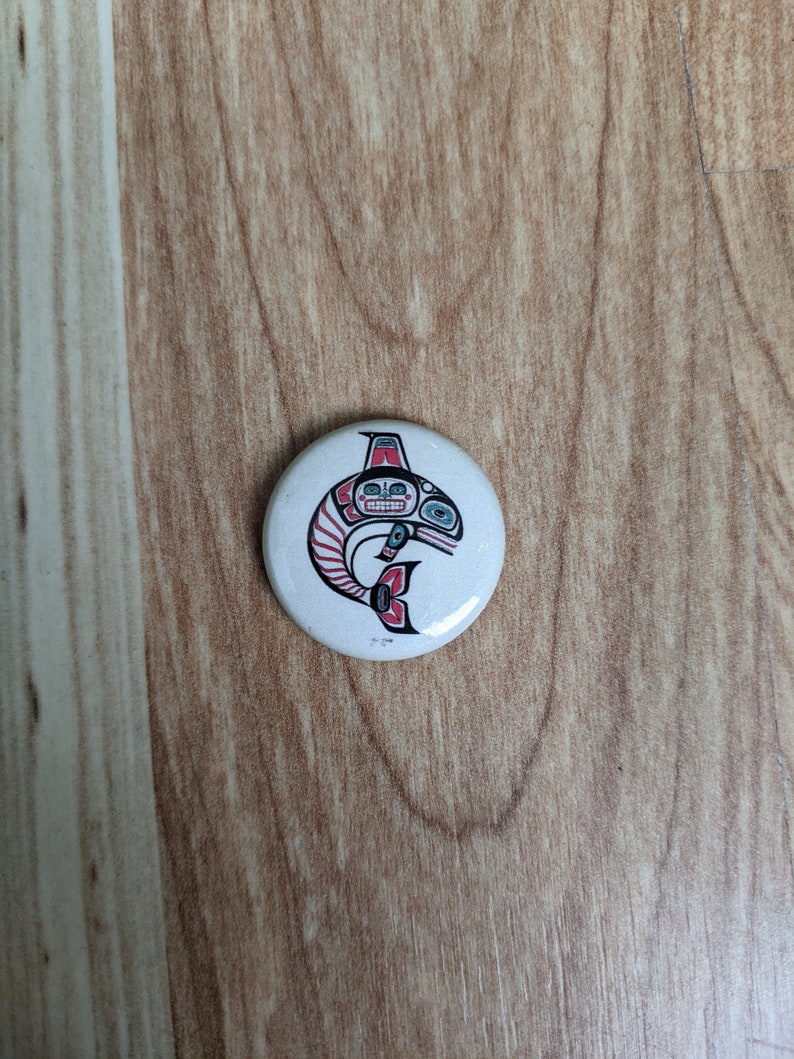 Formline Orca Button - Etsy
