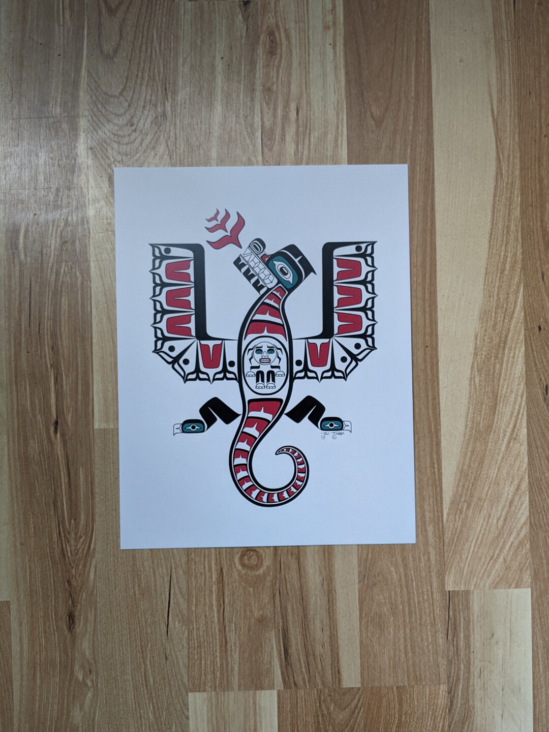 Formline Dragon - Etsy