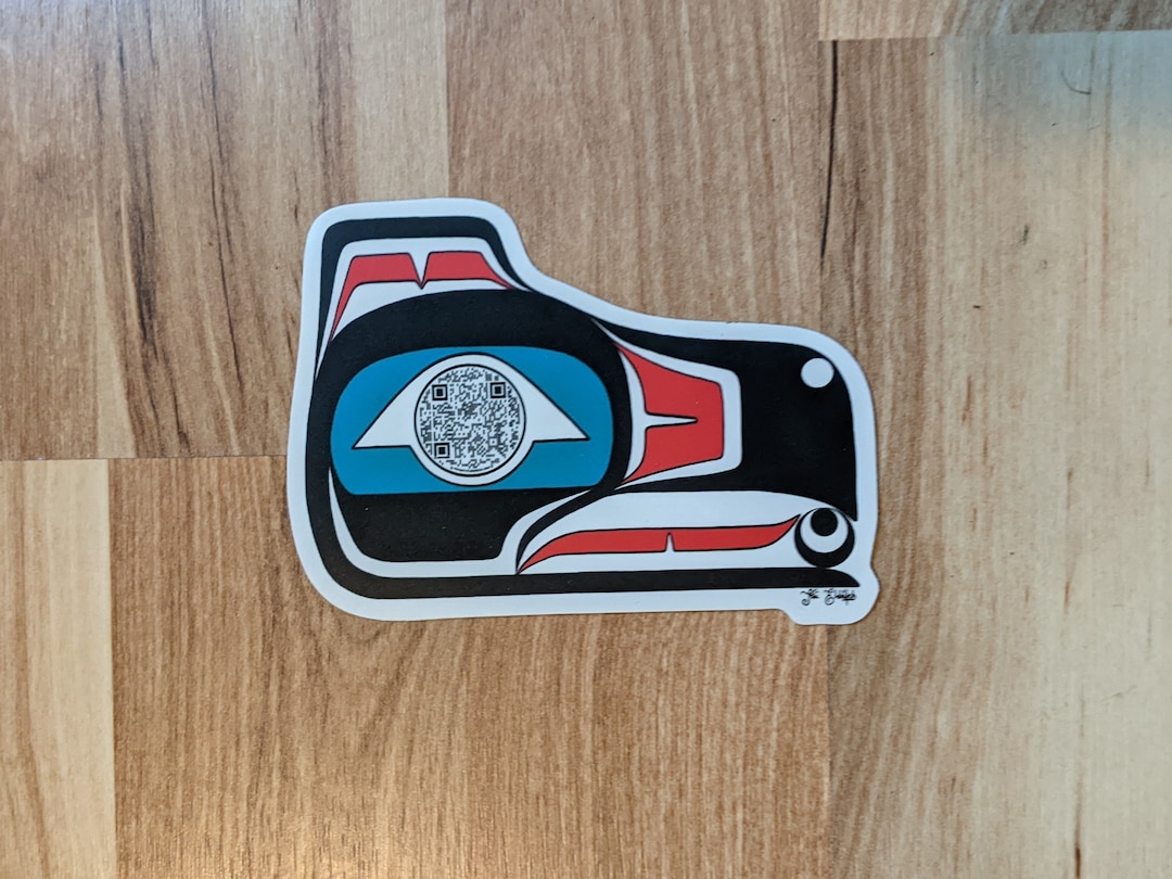 Raven Head Sticker - Etsy