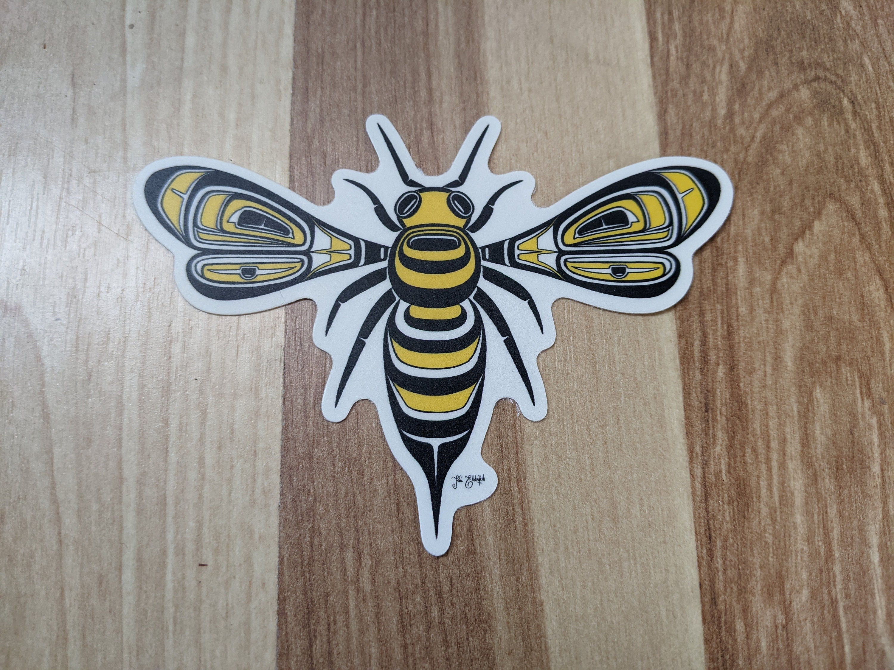Bee Sticker - Etsy