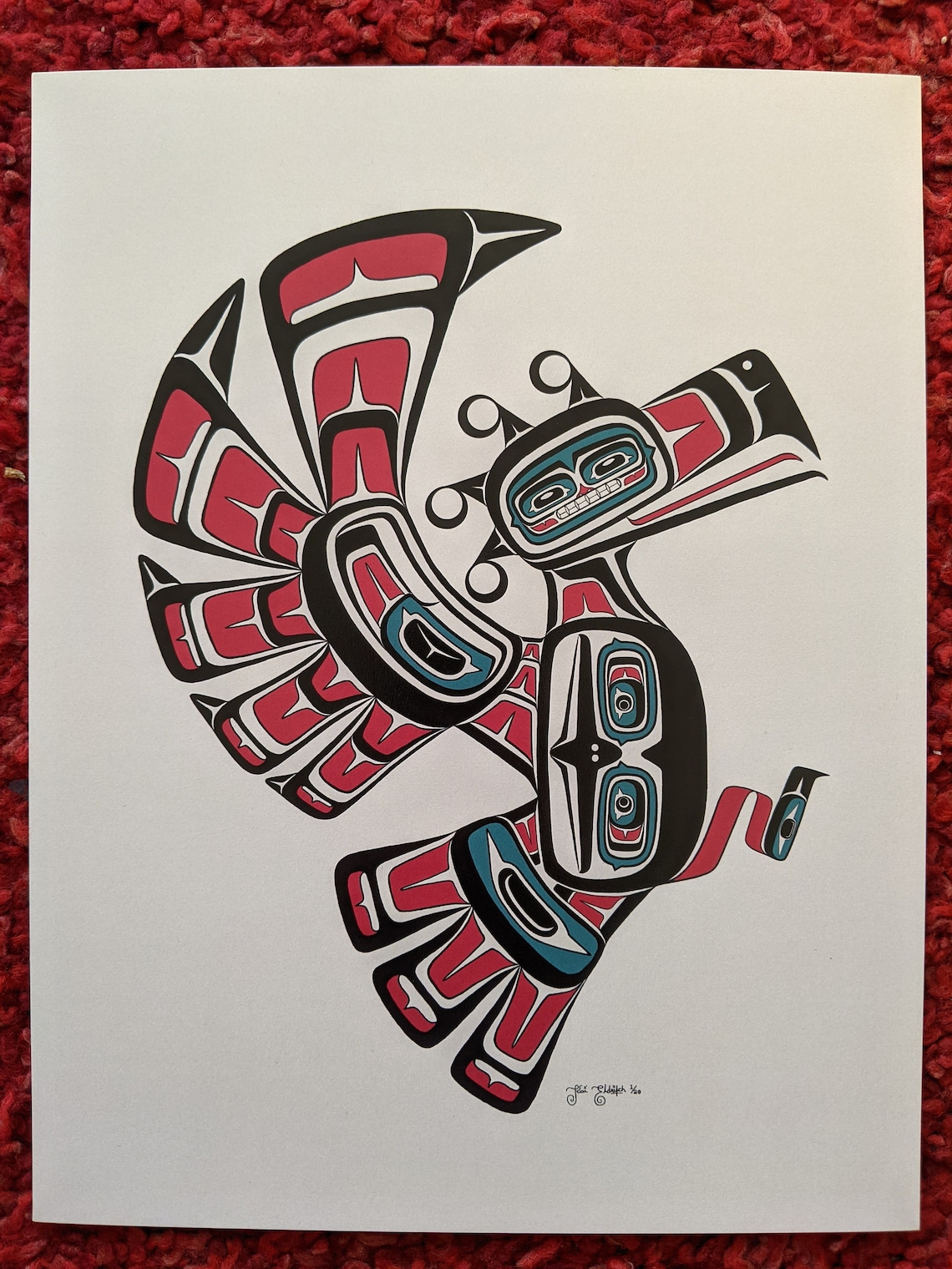 Thunderbird "xeitl" Print - Etsy