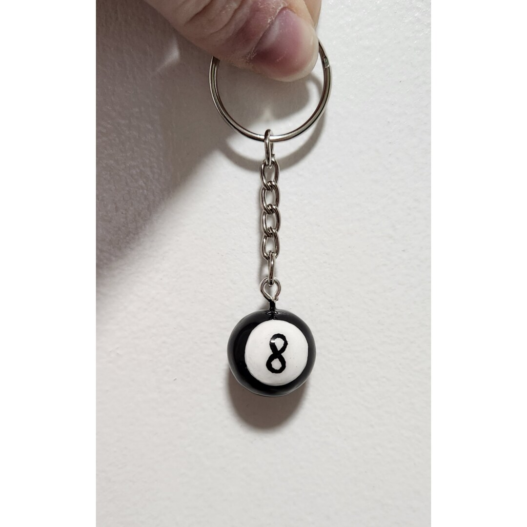 Mini 8 Ball Keychains - Etsy