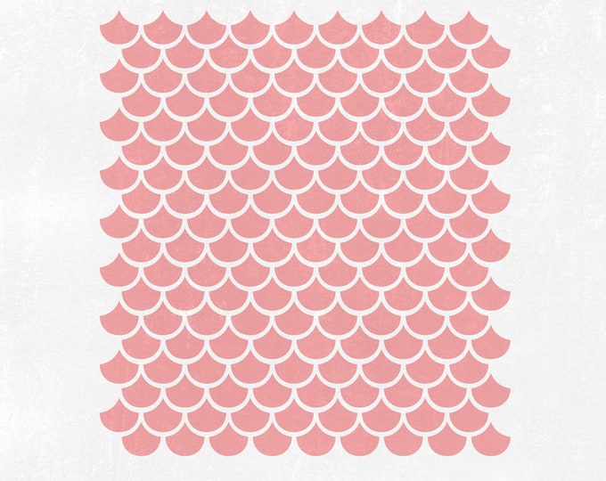 Mermaid Svg Mermaid Scales Svg Seamless Pattern Mermaid - Etsy