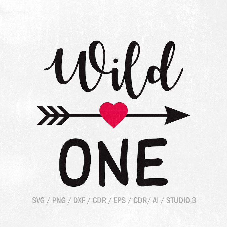 Wild One SVG, One SVG, First Birthday SVG, 1st Birthday Svg, I'm One ...