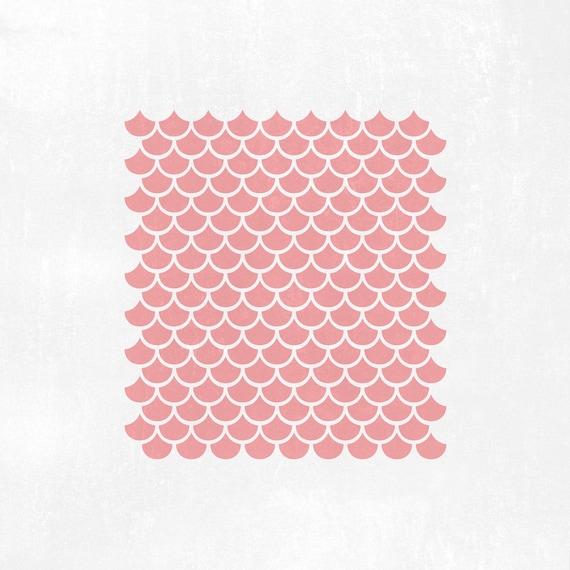 Mermaid Svg Mermaid Scales Svg Seamless Pattern Mermaid | Etsy Canada