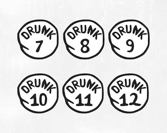 Drunk 1 Svg, Drunk 2 Svg, Thing 1, Thing 2. Svg, Cdr, Png, Jpg, Ai, Dxf ...