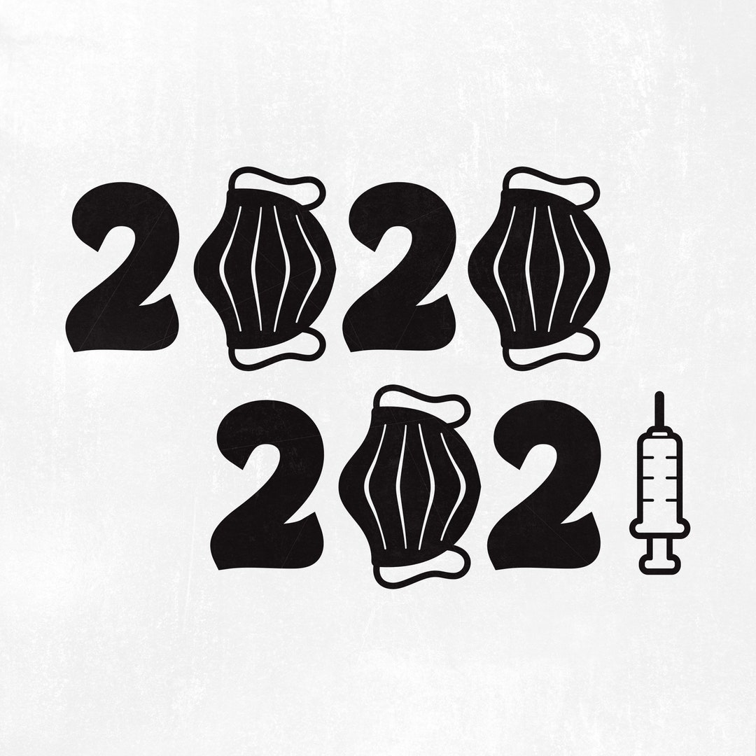 2020 Svg, 2021 Svg, 2020 2021 Cut File for Silhouette and Cricut ...