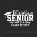 Officially A Senior Svg My Last First Day 2023 Svg Senior - Etsy