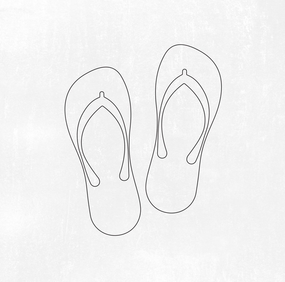 Flip Flop Svg, Flip Flop, Svg, Summer, Cut Files, Eps, Cdr, Svg, Png ...