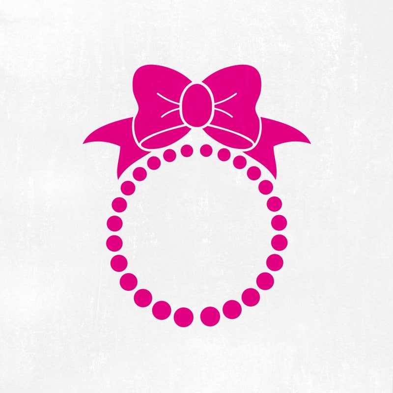 Bow Monogram - Etsy