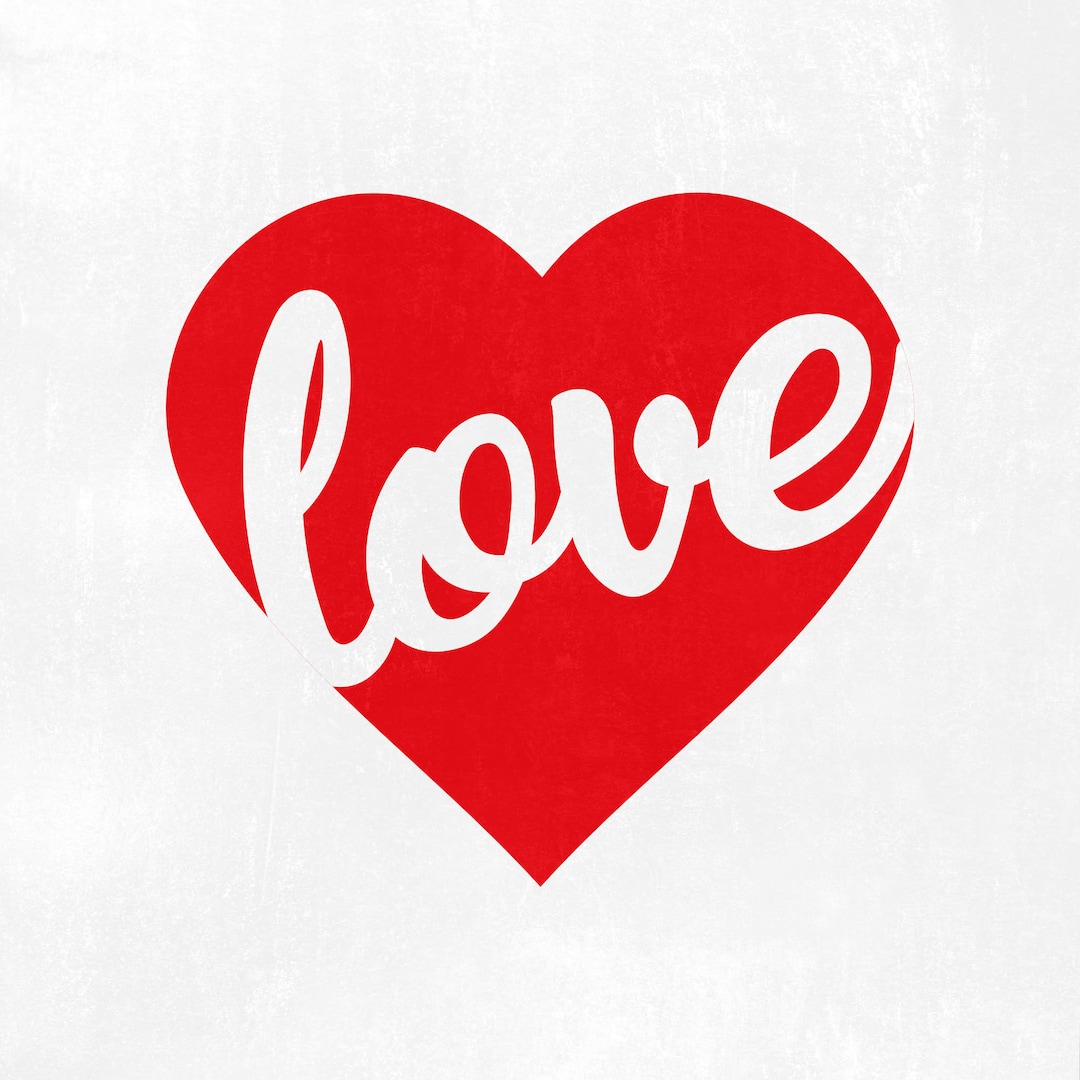 Love Heart Svg, Valentines Day Svg, Png, Dxf, Valentine Svg, Cricut ...