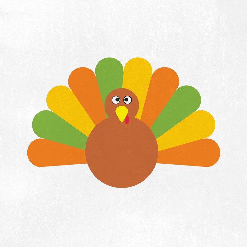 Turkey SVG, Thanksgiving Turkey Svg, Thanksgiving Clip Art, Turkey ...