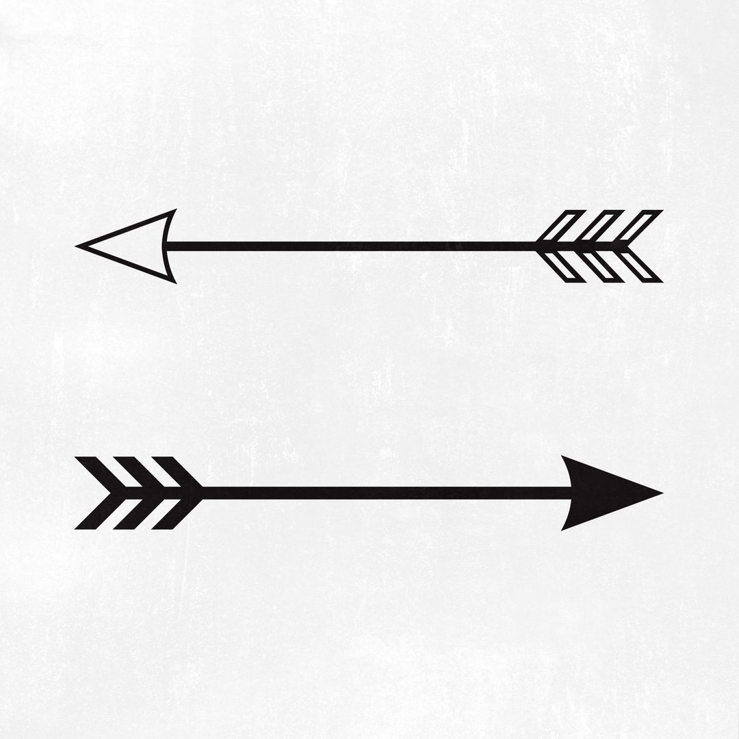 Arrow SVG, Straight Arrows Svg Cut Files - Tribal Cricut Files - Arrow ...