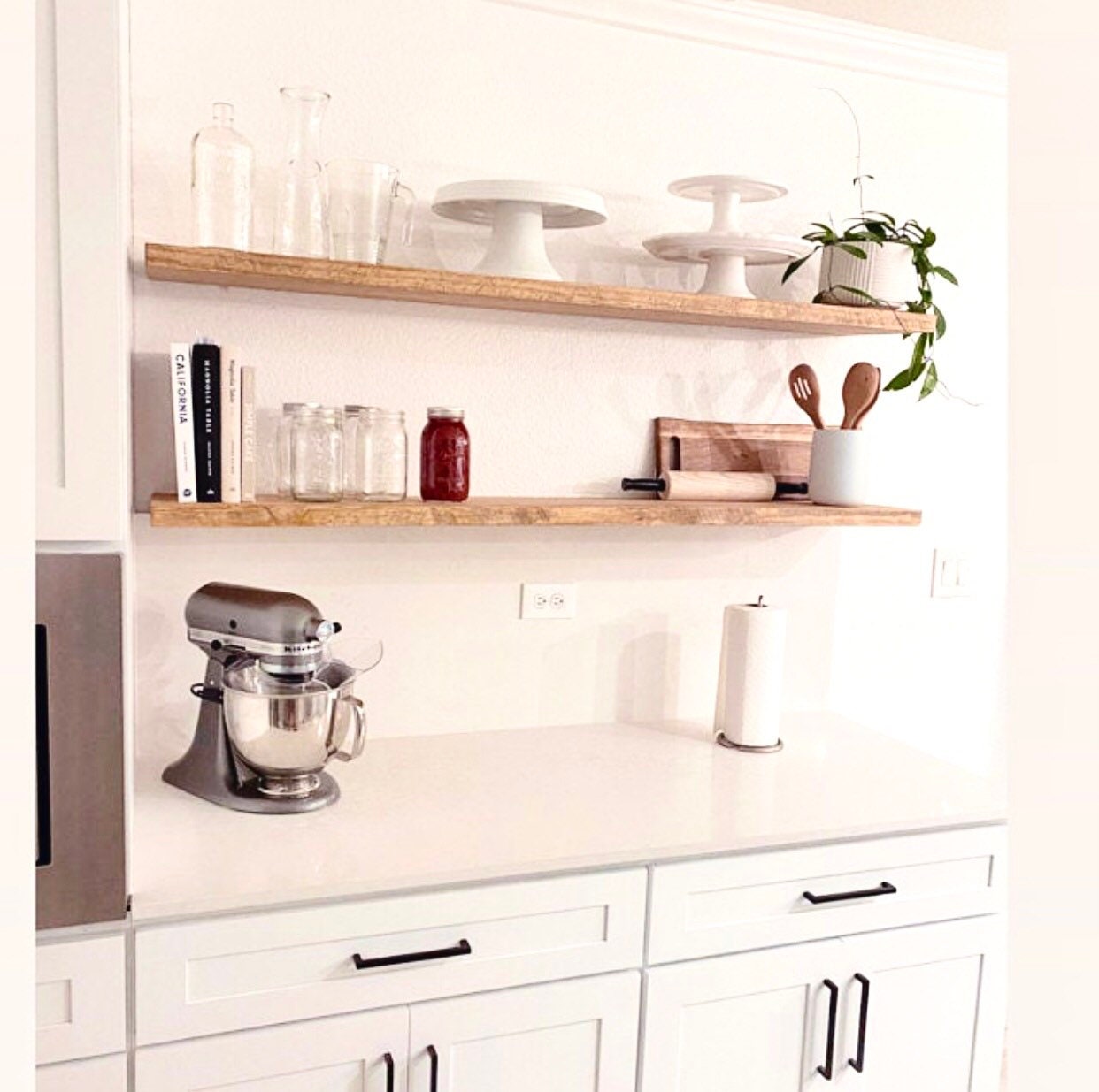 Ikea Floating Shelves Kitchen