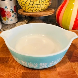 Pyrex Blue Amish Butter Print Dish 471 1 Pt. Dish No Lid - Etsy