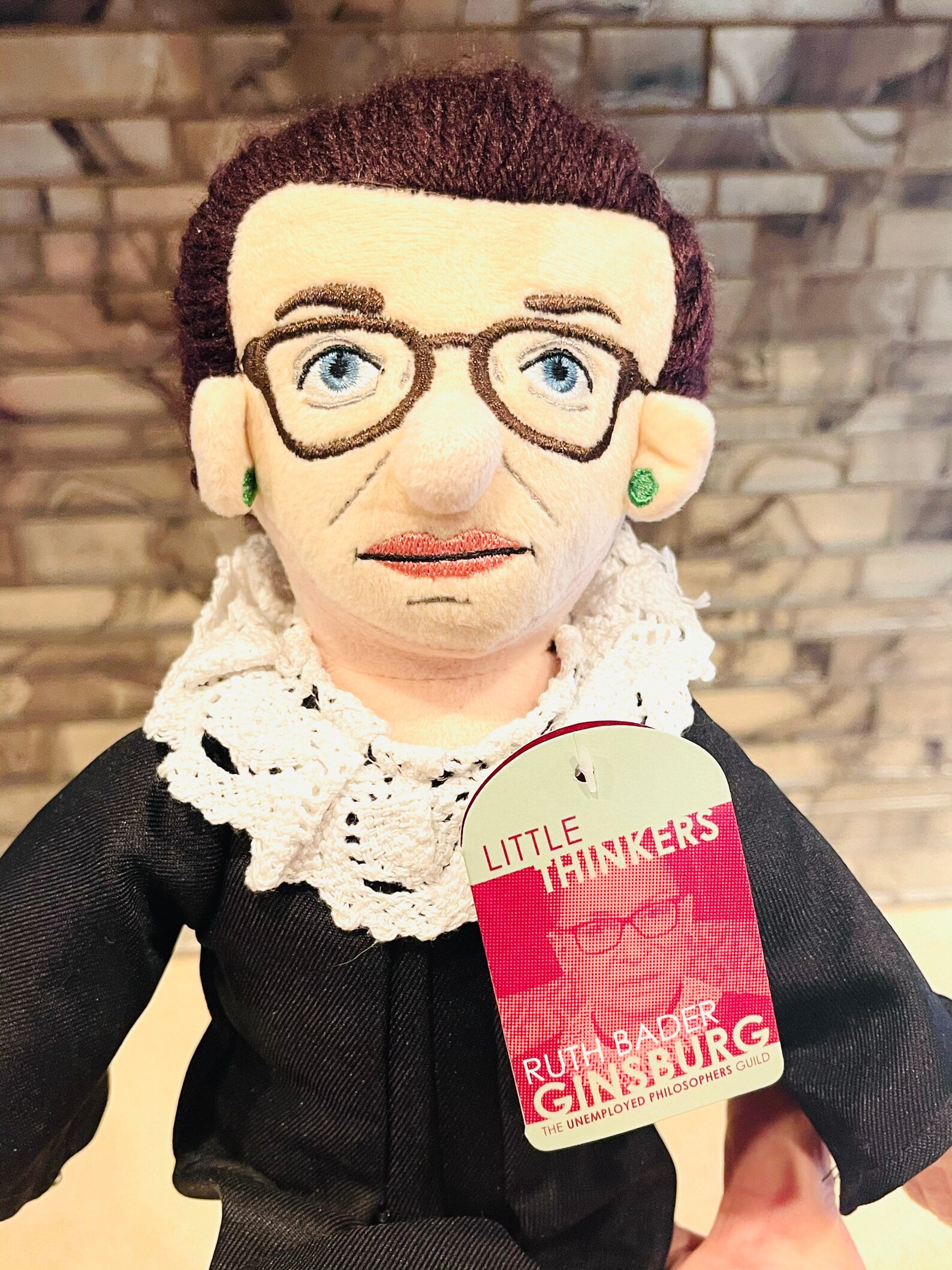 Ruth Bader Ginsburg Little Thinkers Doll Plushie With Tags the ...