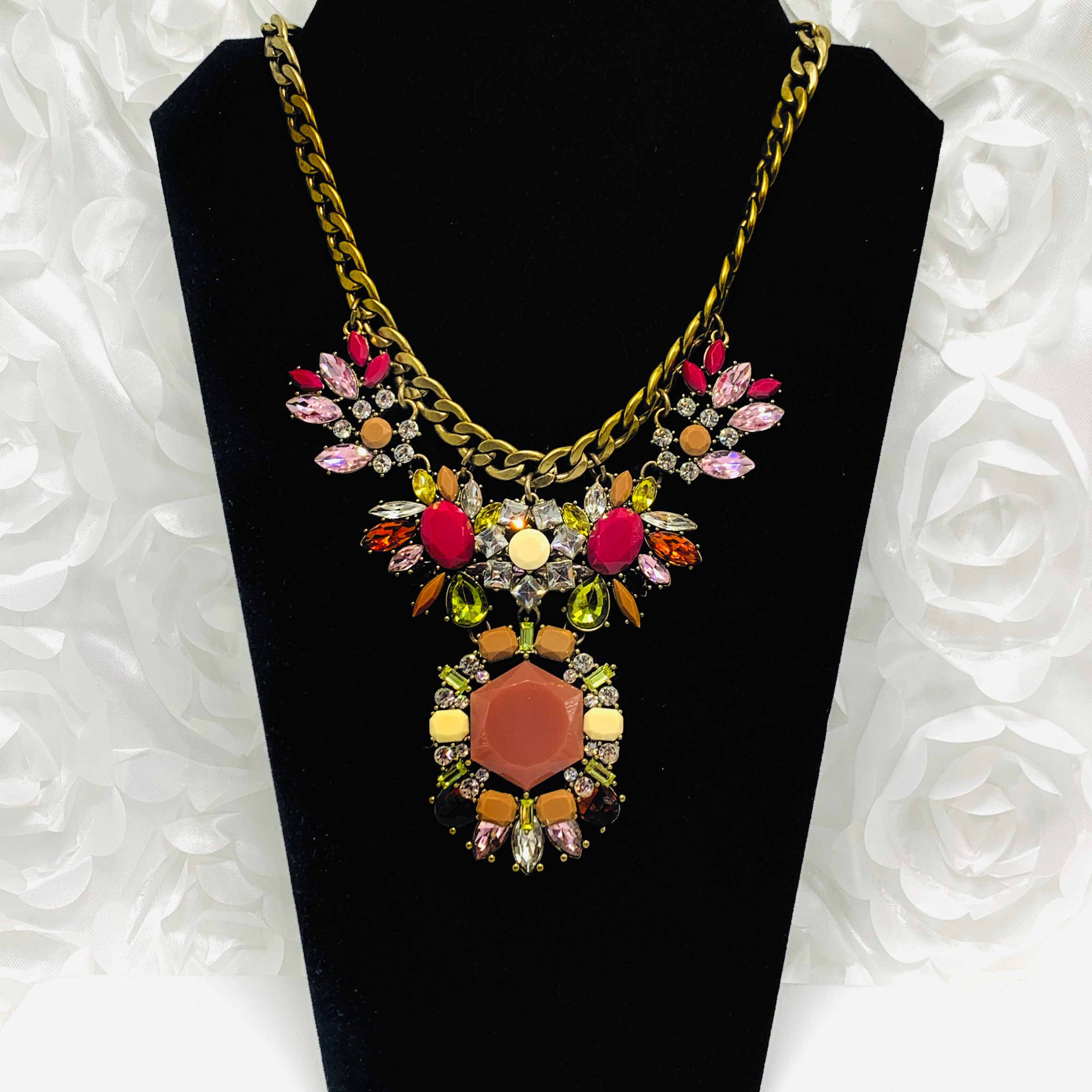 Joan Rivers Chunky Statement Necklace - Etsy