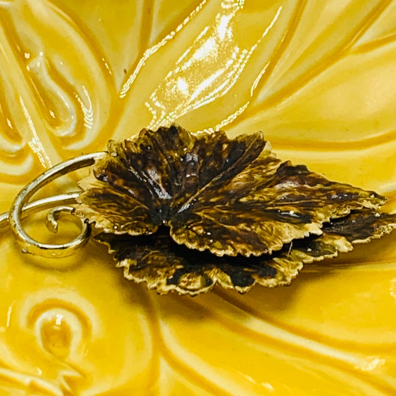 Autumn Leaf Brooch - Etsy
