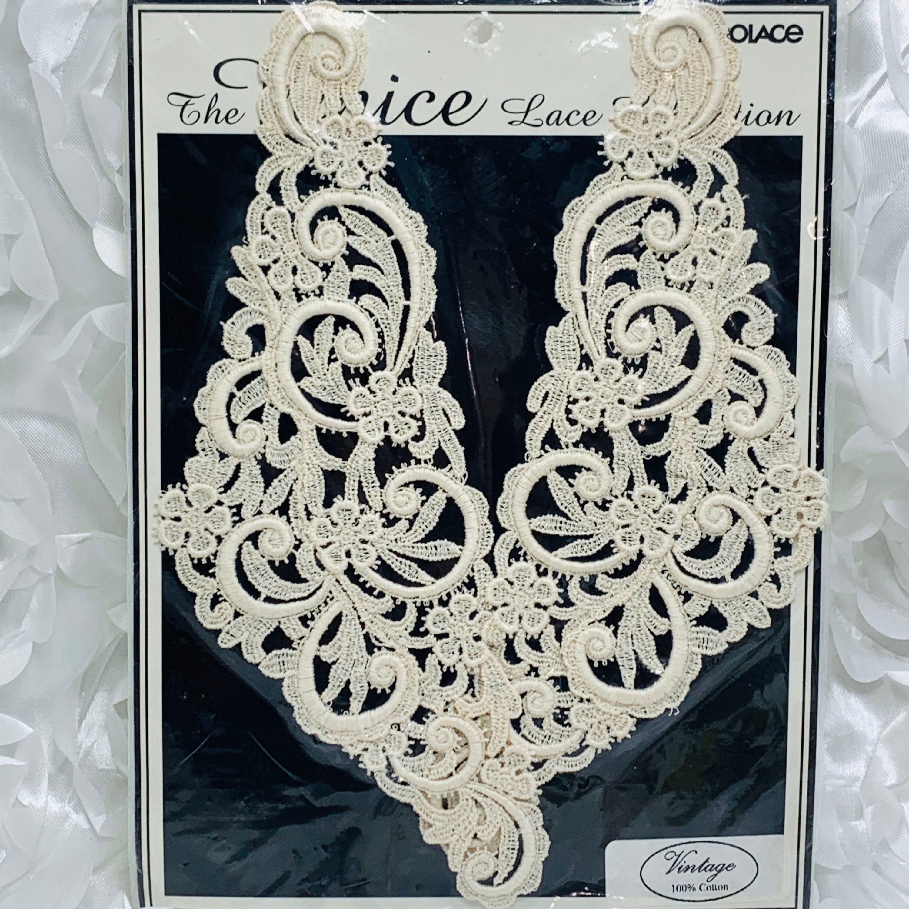 Vintage Collar Lace RGB Style Carolace Off White Lace | Etsy