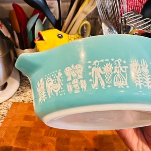 Pyrex Blue Amish Butter Print Dish 471 1 Pt. Dish No Lid - Etsy