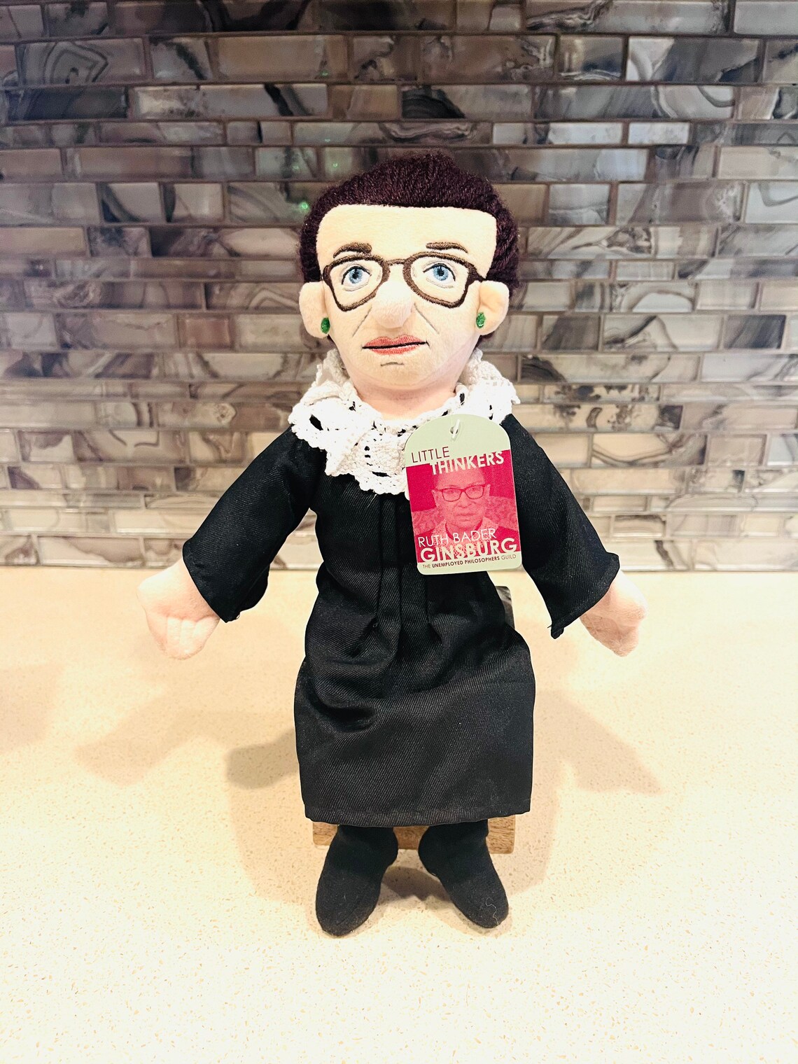 Ruth Bader Ginsburg Little Thinkers Doll Plushie With Tags The | Etsy
