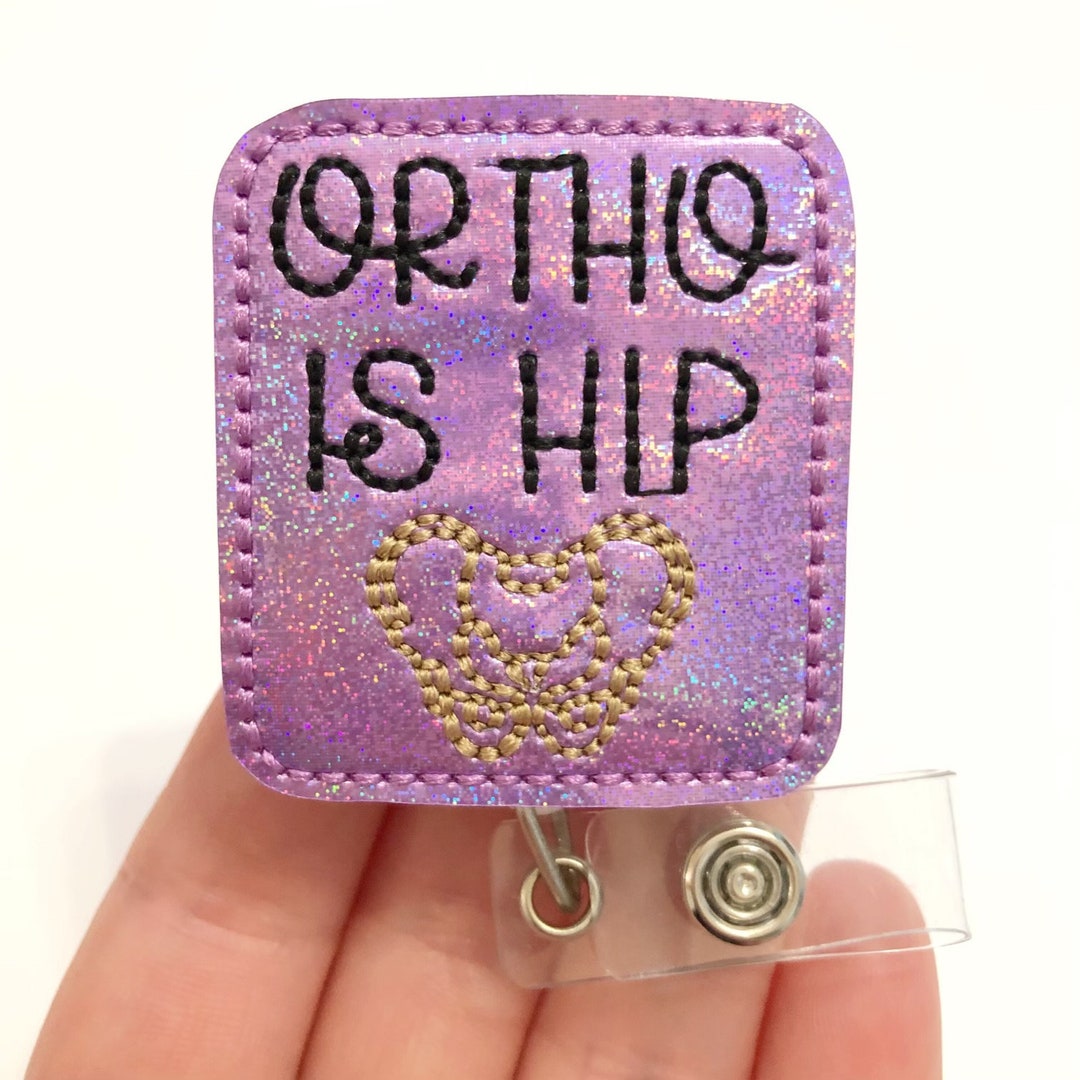 Ortho is Hip Badge Reel, Orthopedic Badge Reels, Retractable Badge, ID Badge Reel, Badge Holder ...