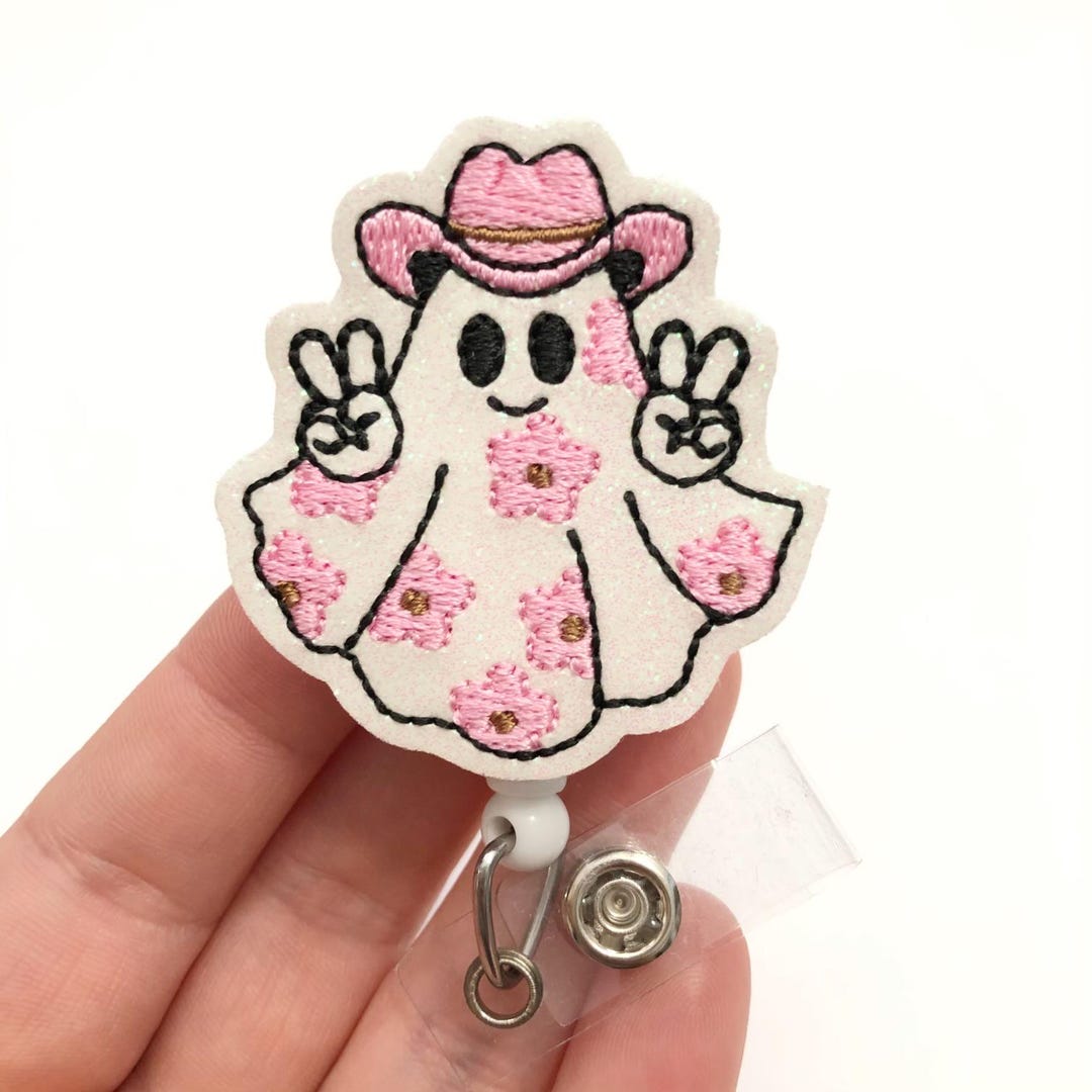 Cowboy Ghost Badge Reel, Cowgirl Ghost Badge Reel, Nurse Badge Reels ...