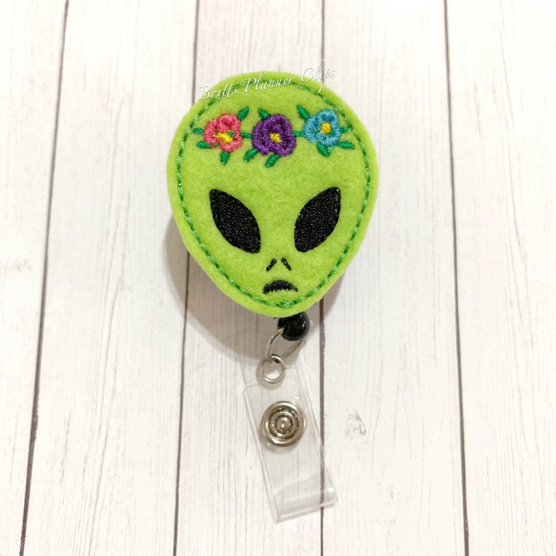 Alien Badge Reel, Area 51 Badge Reel, Retractable Badge, ID Badge Reel ...