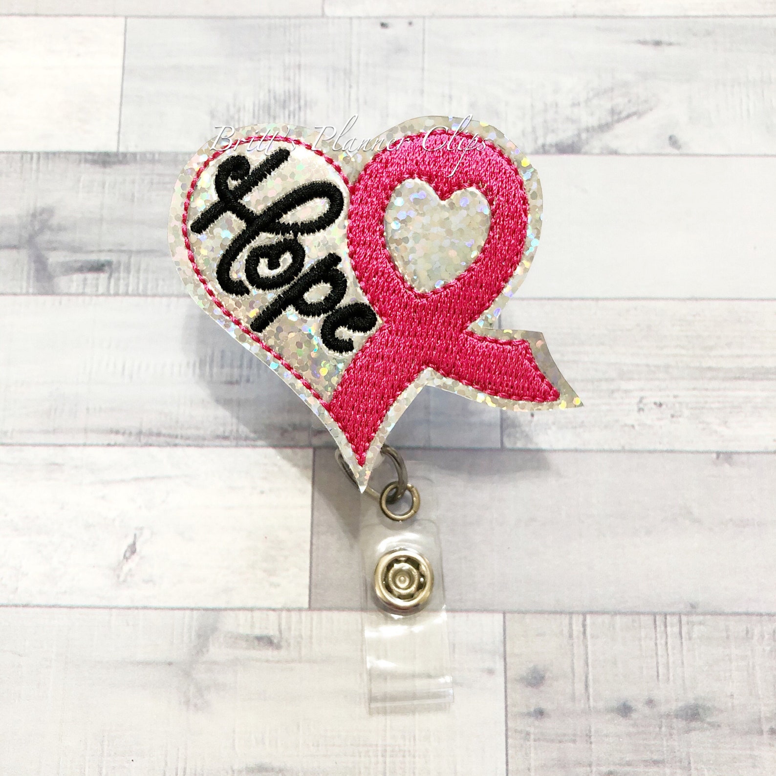 Hope Badge Reel Awareness Badge Reels medical Badge Reel - Etsy
