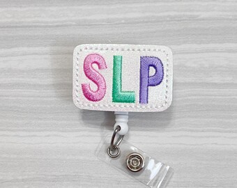 Slp Badge Reel - Etsy
