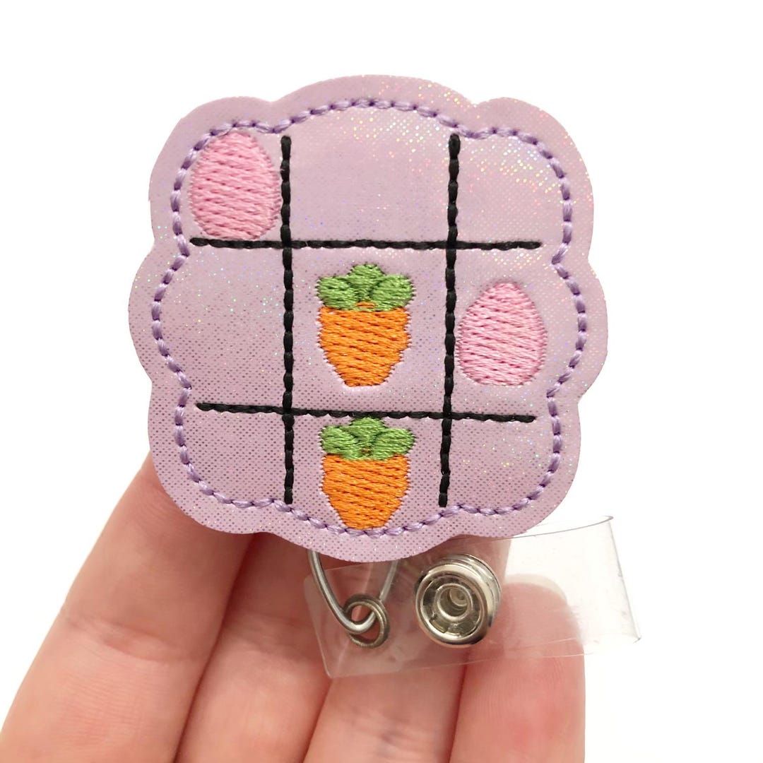 Cute Easter Badge Reel, Easter Badge Reels, Retractable Badge, ID Badge ...