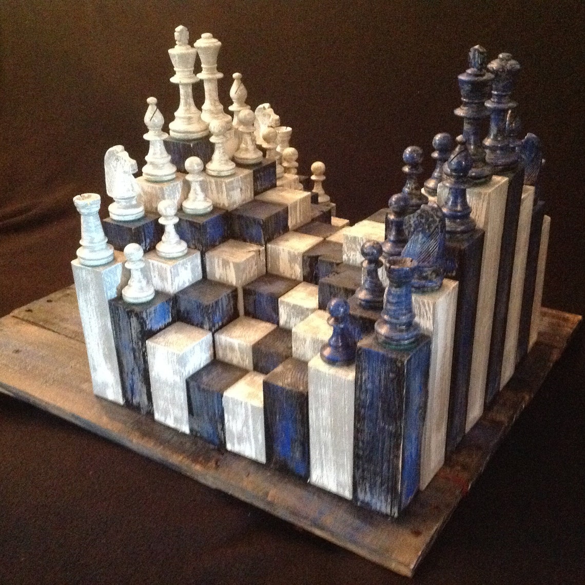 3D Chess Board - Etsy