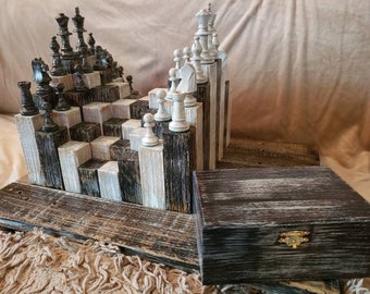 3D Chess Board | Etsy