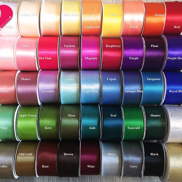 Satin Ribbon - Etsy