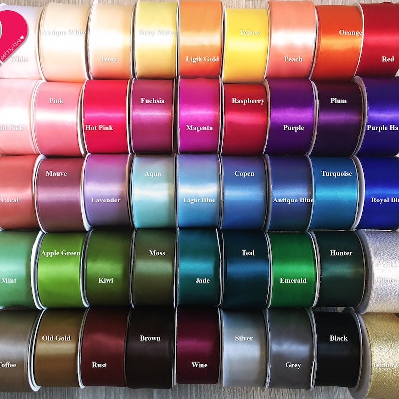 Satin Ribbon - Etsy