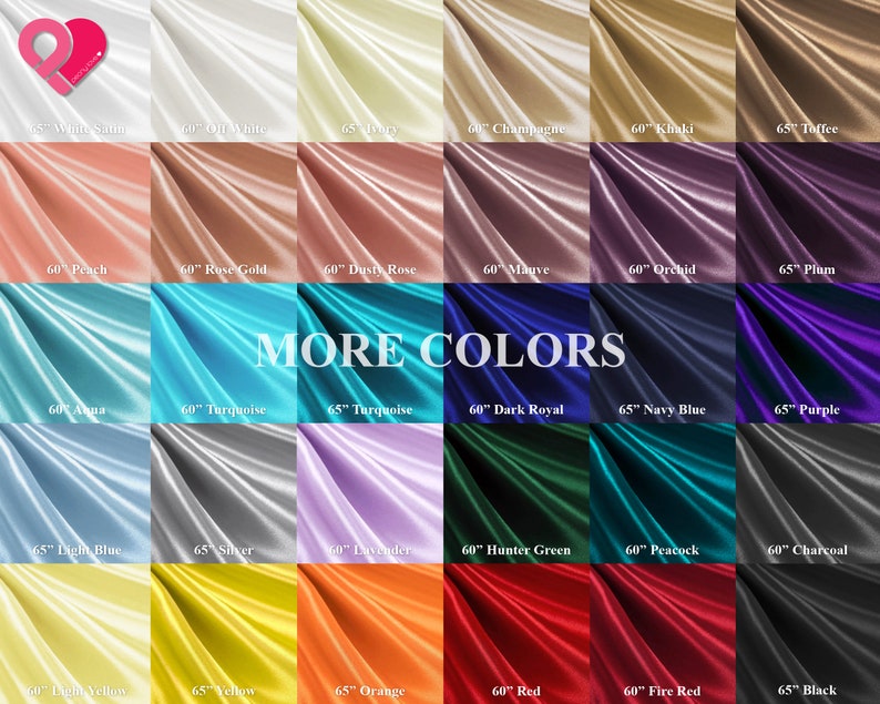 Premium BRIDAL SATIN FABRIC Silky Soft Ultra Shiny Wedding - Etsy