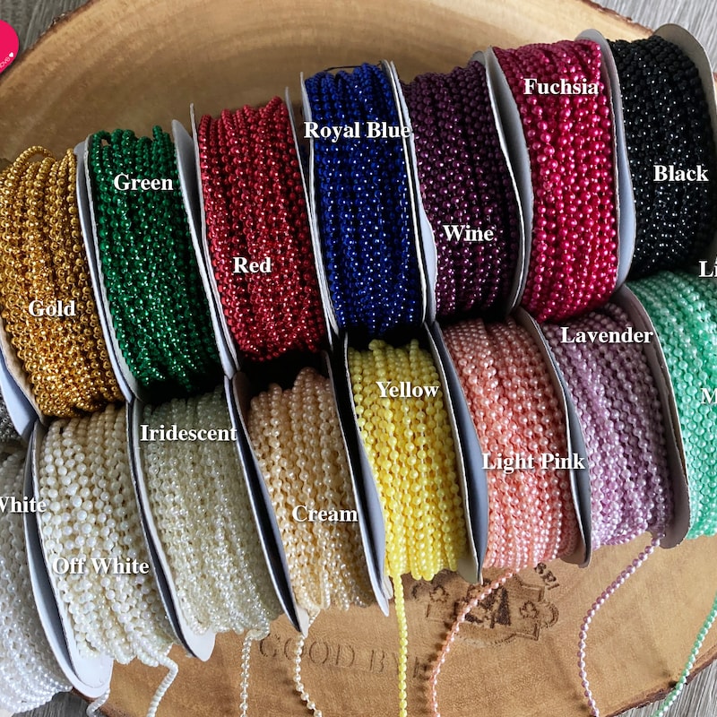 Faux Pearl Craft String - Etsy