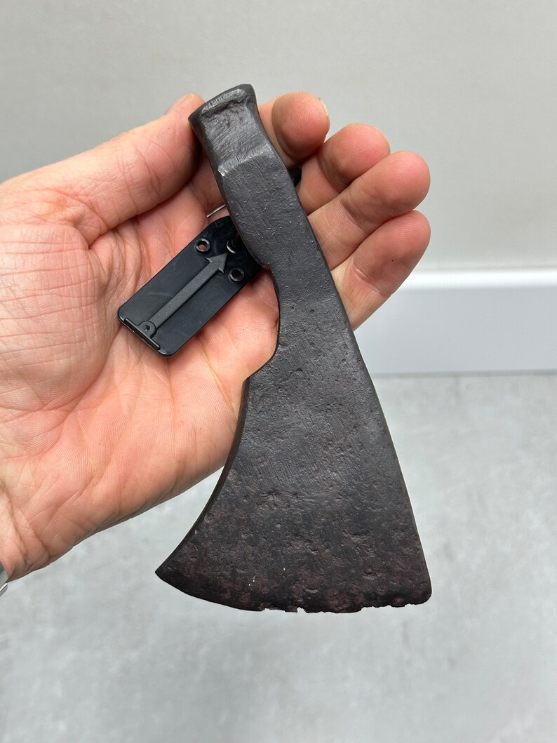 Ancient Battle Iron Ax With Ornament Kievan Rus Viking Era Weapon Rare ...