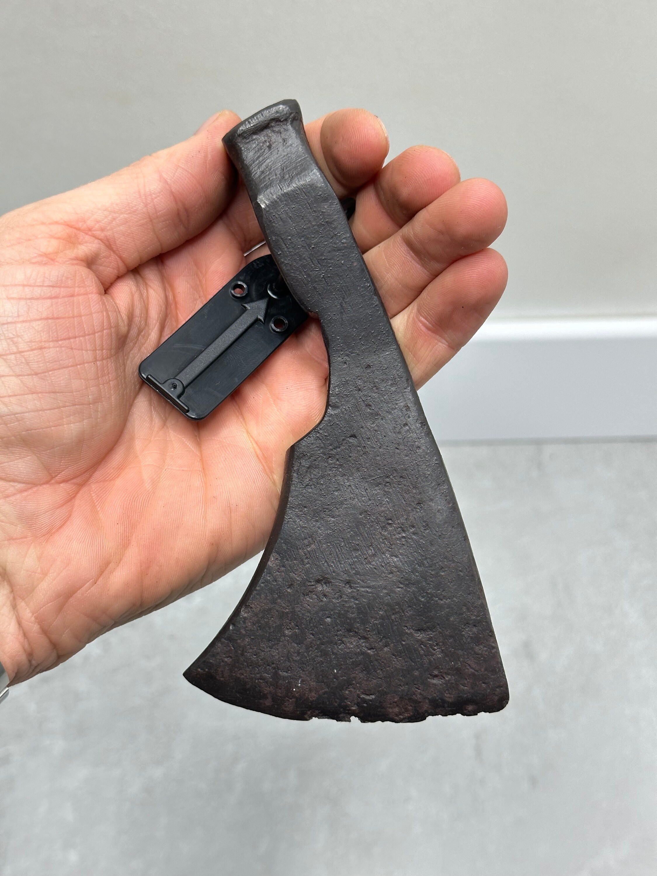 Ancient Battle Iron Ax With Ornament Kievan Rus Viking Era Weapon Rare ...