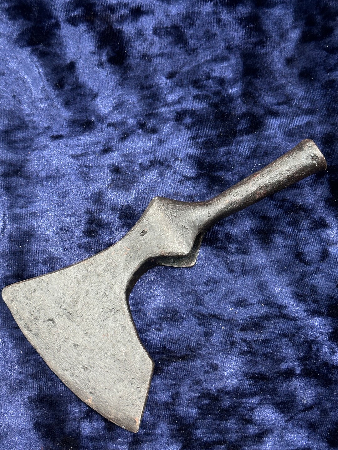 Ancient Battle Iron Ax With Ornament Kievan Rus - Viking Era Weapon ...