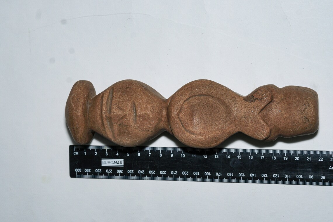 Ancient Stone Idol Artifact of the Scythian Culture - Authentic ...