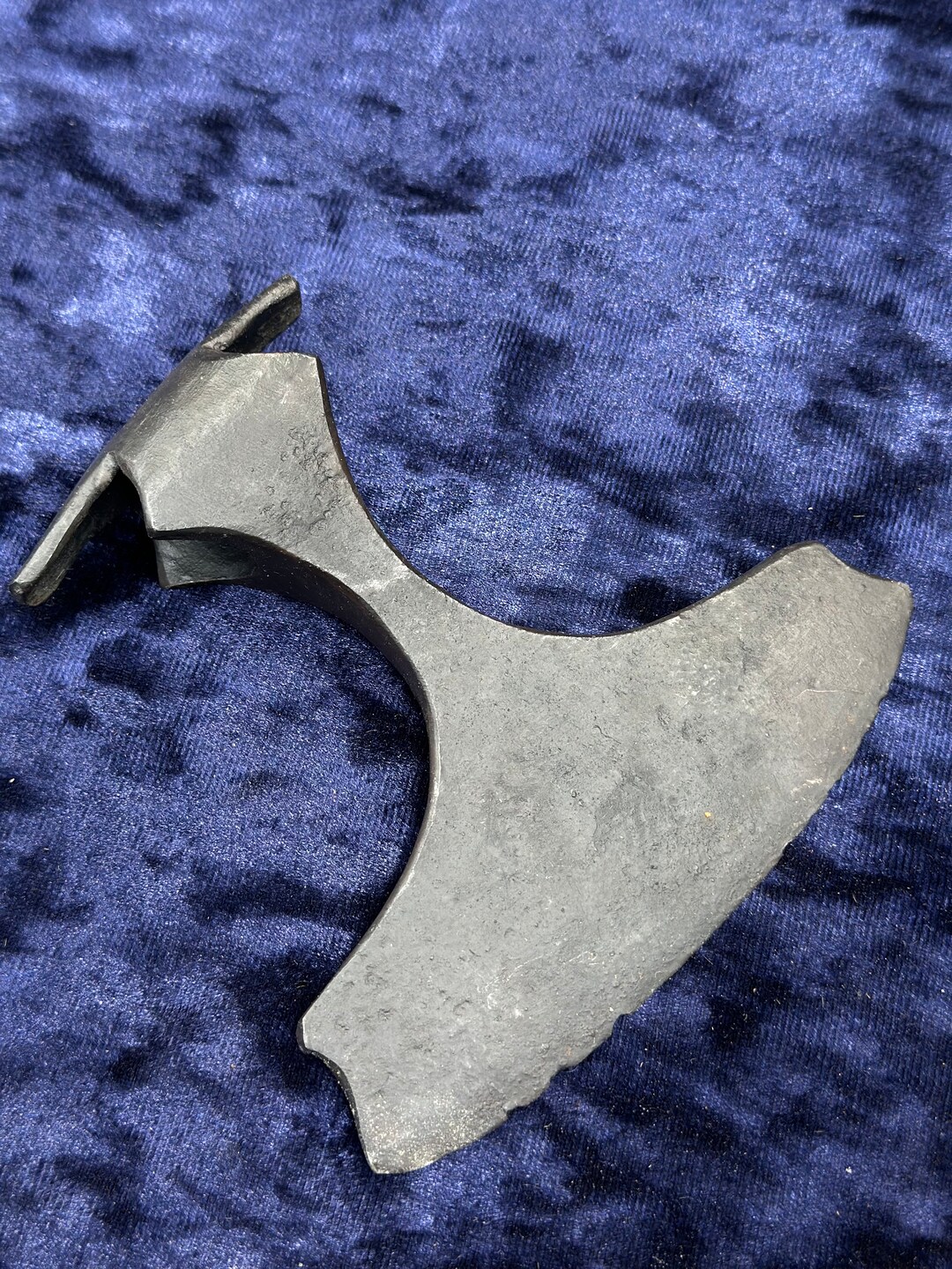 Ancient Battle Iron Ax With Ornament Kievan Rus - Viking Era Weapon ...