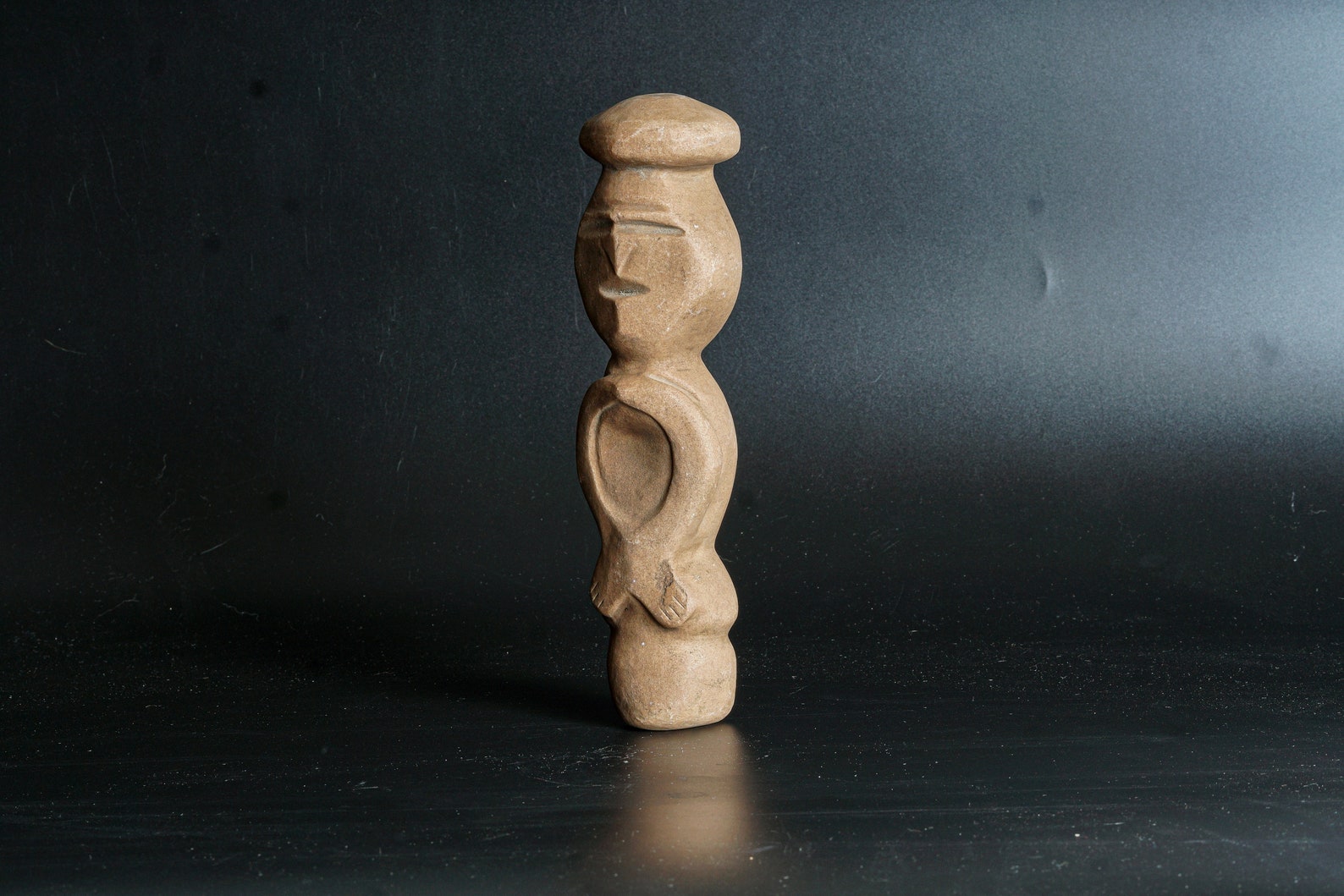 Ancient Stone Idol Artifact of the Scythian Culture - Authentic ...
