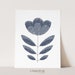 Scandinavian Printable Wall Art Flower Digital Print Neutral - Etsy