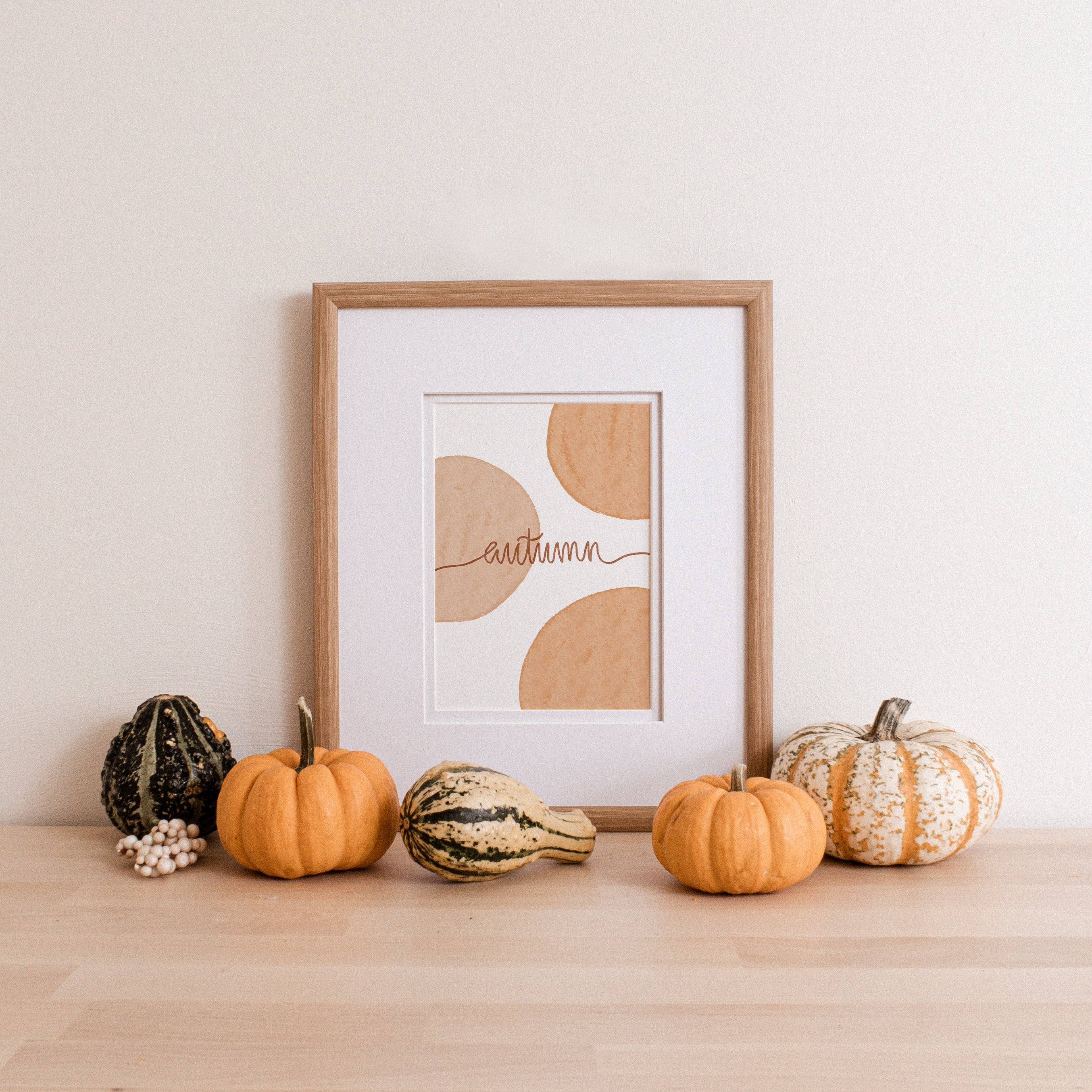 Autumn Abstract Printable Wall Art Fall Decor Digital Print | Etsy