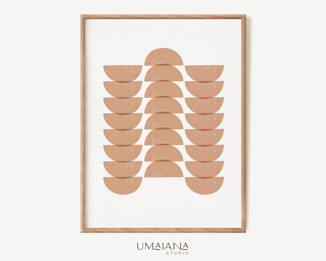 Mid Century Modern Wall Art Printable Wall Art Prints Geometric Wall ...